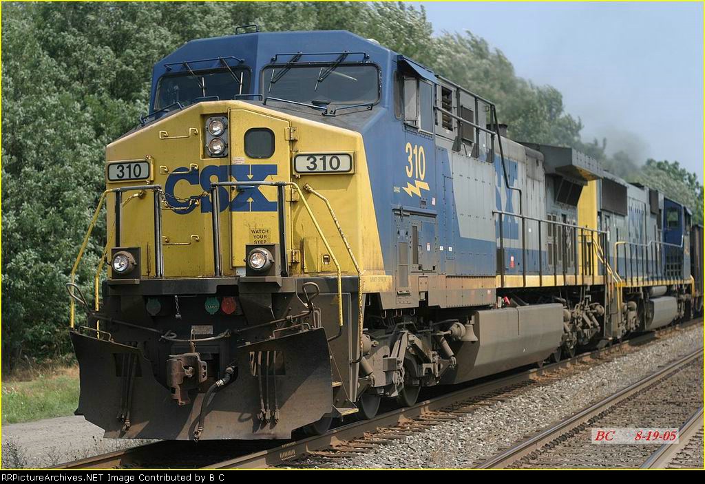 CSX 310 08/19/2005